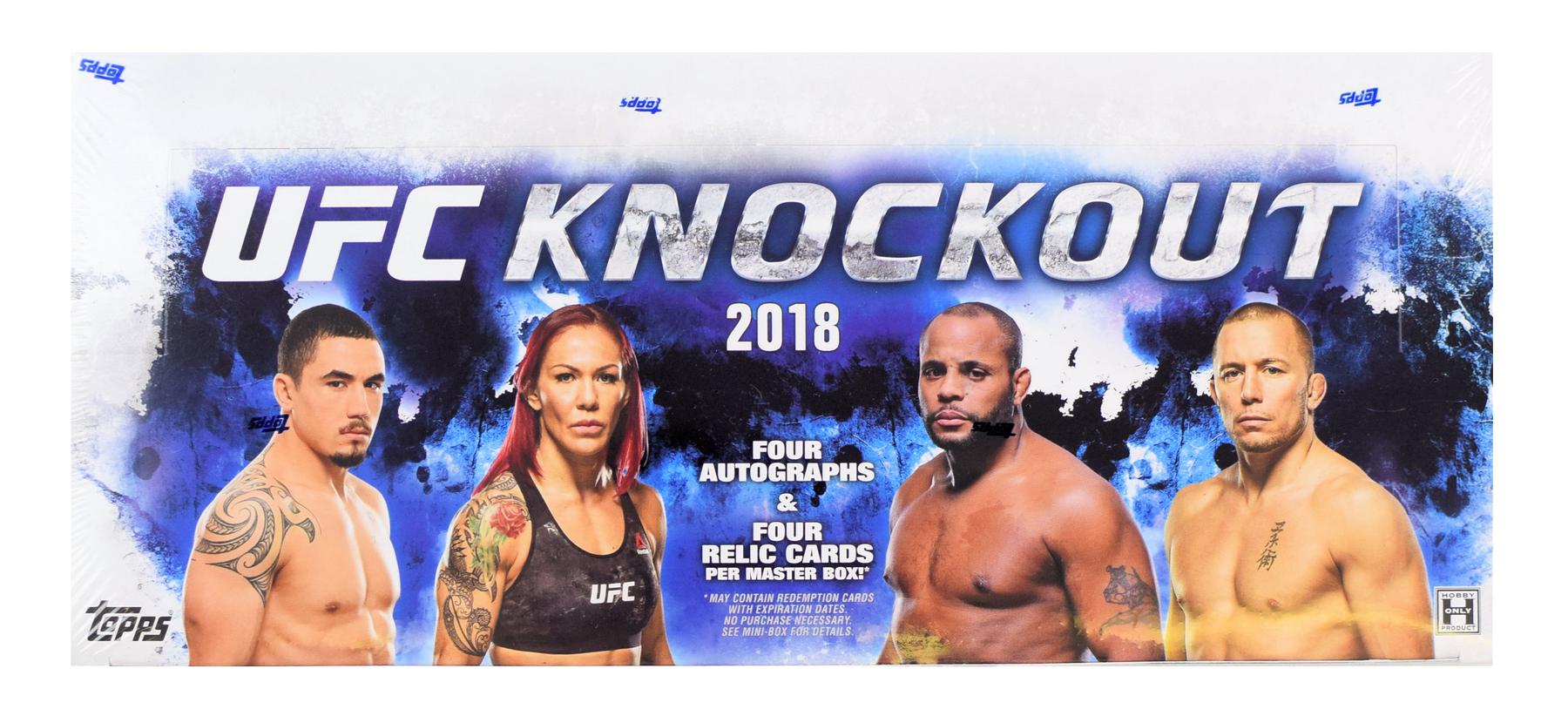 2018 Topps UFC Knockout Hobby Box | DA Card World