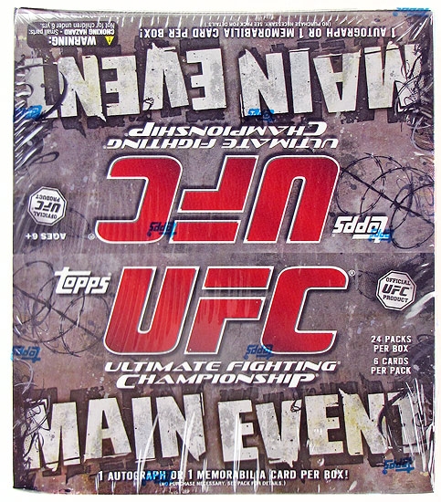 2010 Topps UFC Main Event 24-Pack Box | DA Card World