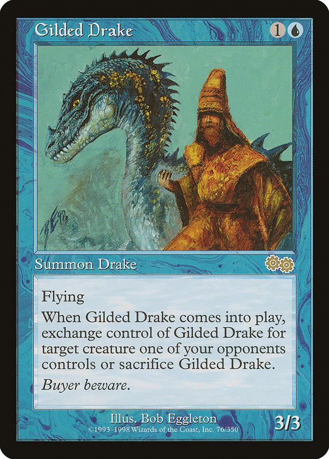 Magic the Gathering Urza's Saga Gilded Drake NEAR MINT NM | DA Card World